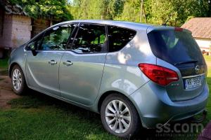 Pelēks Opel Meriva 2012 Madona, ar dzinēja tilpumu 1.70 L un nobraukumu 219 tūkst. km par 4500 €, foto 7 vietnē AUTOMOTO.COM.LV