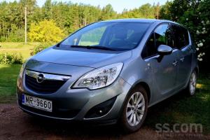 Pelēks Opel Meriva 2012 Madona, ar dzinēja tilpumu 1.70 L un nobraukumu 219 tūkst. km par 4500 €, foto 10 vietnē AUTOMOTO.COM.LV