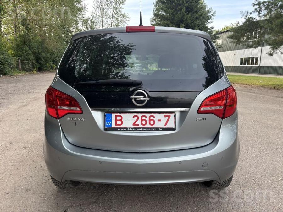 Pelēks Opel Meriva 2012 Ogre, ar dzinēja tilpumu 1.70 L un nobraukumu 201 tūkst. km par 4890 €, foto 9 vietnē AUTOMOTO.COM.LV