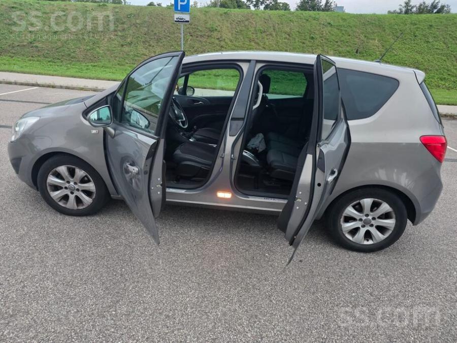 Pelēks Opel Meriva 2012 Daugavpils, ar dzinēja tilpumu 1.30 L un nobraukumu 176 tūkst. km par 4700 €, foto 5 vietnē AUTOMOTO.COM.LV