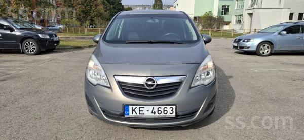 Pelēks Opel Meriva 2012 Daugavpils, ar dzinēja tilpumu 1.30 L un nobraukumu 244 tūkst. km par 2150 €, foto 3 vietnē AUTOMOTO.COM.LV
