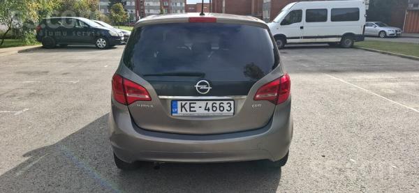 Pelēks Opel Meriva 2012 Daugavpils, ar dzinēja tilpumu 1.30 L un nobraukumu 244 tūkst. km par 2150 €, foto 8 vietnē AUTOMOTO.COM.LV