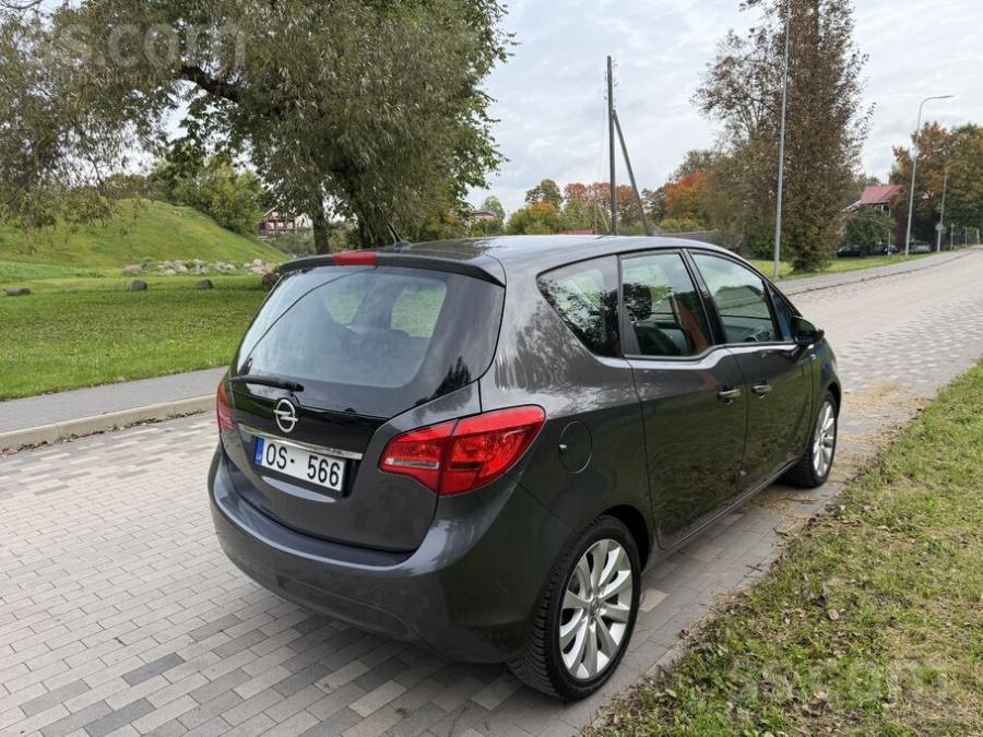 Pelēks Opel Meriva 2012 Rēzekne, ar dzinēja tilpumu 1.40 L un nobraukumu 0 tūkst. km par 4450 €, foto 8 vietnē AUTOMOTO.COM.LV