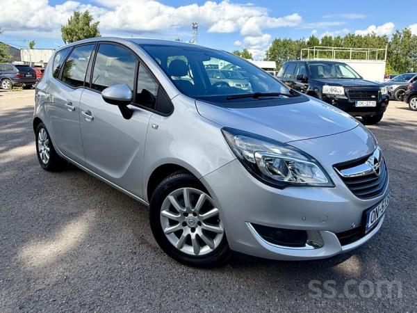 Grey Opel Meriva 2016 in Riga, with an engine capacity of 1.60 L and mileage of 0 thousand km for 5490 €, photo 2 on AUTOMOTO.COM.LV