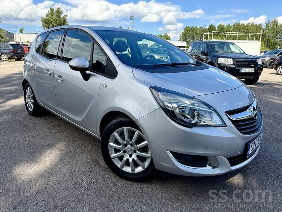 Grey Opel Meriva 2016 in Riga, with an engine capacity of 1.60 L and mileage of 0 thousand km for 5490 €, photo 3 on AUTOMOTO.COM.LV