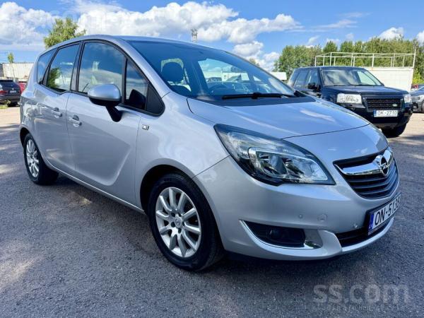 Grey Opel Meriva 2016 in Riga, with an engine capacity of 1.60 L and mileage of 0 thousand km for 5490 €, photo 4 on AUTOMOTO.COM.LV