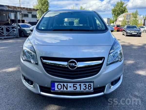 Grey Opel Meriva 2016 in Riga, with an engine capacity of 1.60 L and mileage of 0 thousand km for 5490 €, photo 6 on AUTOMOTO.COM.LV