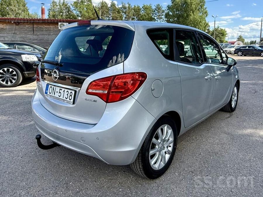 Grey Opel Meriva 2016 in Riga, with an engine capacity of 1.60 L and mileage of 0 thousand km for 5490 €, photo 10 on AUTOMOTO.COM.LV