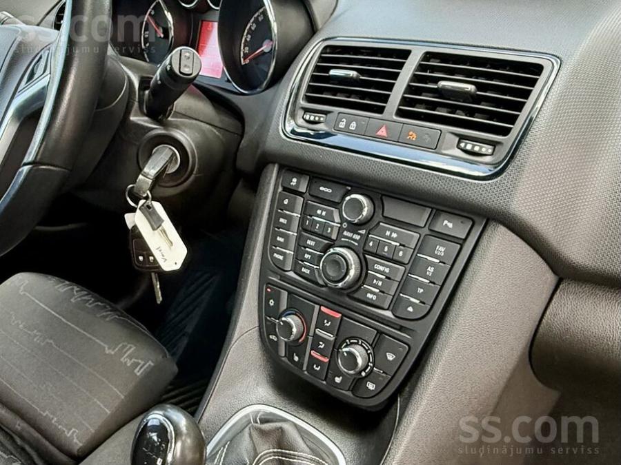 Grey Opel Meriva 2016 in Riga, with an engine capacity of 1.60 L and mileage of 0 thousand km for 5490 €, photo 16 on AUTOMOTO.COM.LV