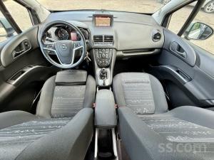 Grey Opel Meriva 2016 in Riga, with an engine capacity of 1.60 L and mileage of 0 thousand km for 5490 €, photo 18 on AUTOMOTO.COM.LV
