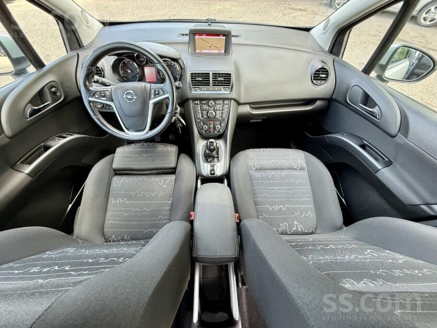 Grey Opel Meriva 2016 in Riga, with an engine capacity of 1.60 L and mileage of 0 thousand km for 5490 €, photo 18 on AUTOMOTO.COM.LV