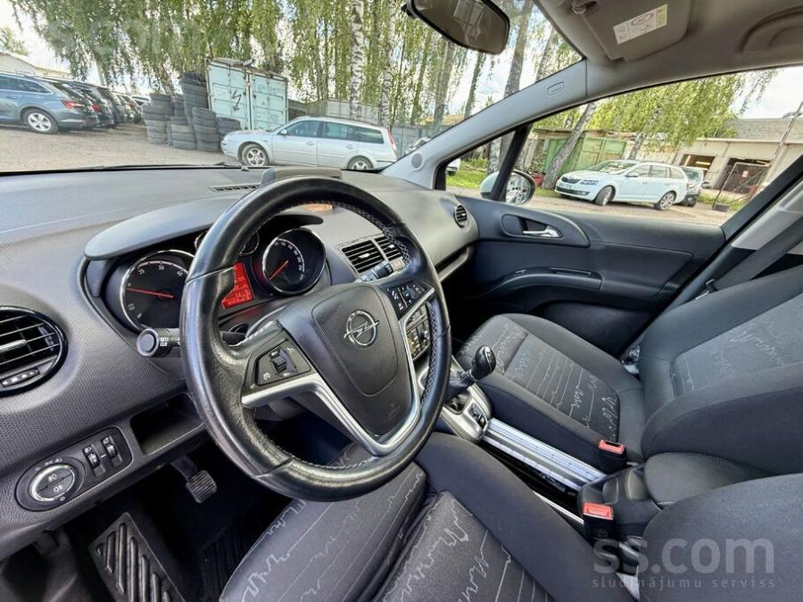 Grey Opel Meriva 2016 in Riga, with an engine capacity of 1.60 L and mileage of 0 thousand km for 5490 €, photo 24 on AUTOMOTO.COM.LV