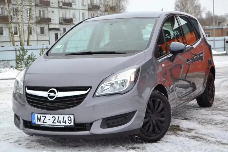 Серый Опель Мерива 2016 в Екабпилс, объемом двигателя 1.60 л и пробегом 226 тыс. км за 5990 €, фото 1 на AUTOMOTO.COM.LV