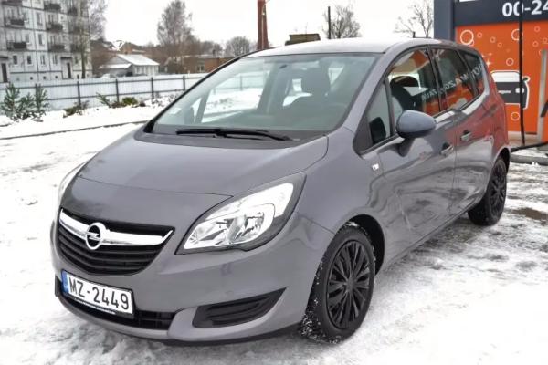 Pelēks Opel Meriva 2016 Jēkabpils, ar dzinēja tilpumu 1.60 L un nobraukumu 226 tūkst. km par 5990 €, foto 3 vietnē AUTOMOTO.COM.LV