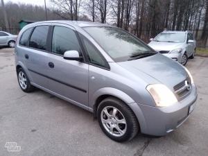 Pelēks Opel Meriva 2003 Šauļi, ar dzinēja tilpumu 1.60 L un nobraukumu 165 tūkst. km par 880 €, foto  vietnē AUTOMOTO.COM.LV