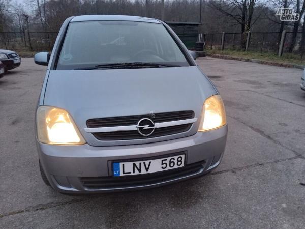 Pelēks Opel Meriva 2003 Šauļi, ar dzinēja tilpumu 1.60 L un nobraukumu 165 tūkst. km par 880 €, foto 2 vietnē AUTOMOTO.COM.LV