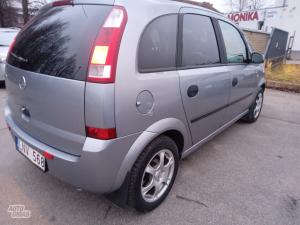 Grey Opel Meriva 2003 in Siauliai, with an engine capacity of 1.60 L and mileage of 165 thousand km for 880 €, photo 6 on AUTOMOTO.COM.LV