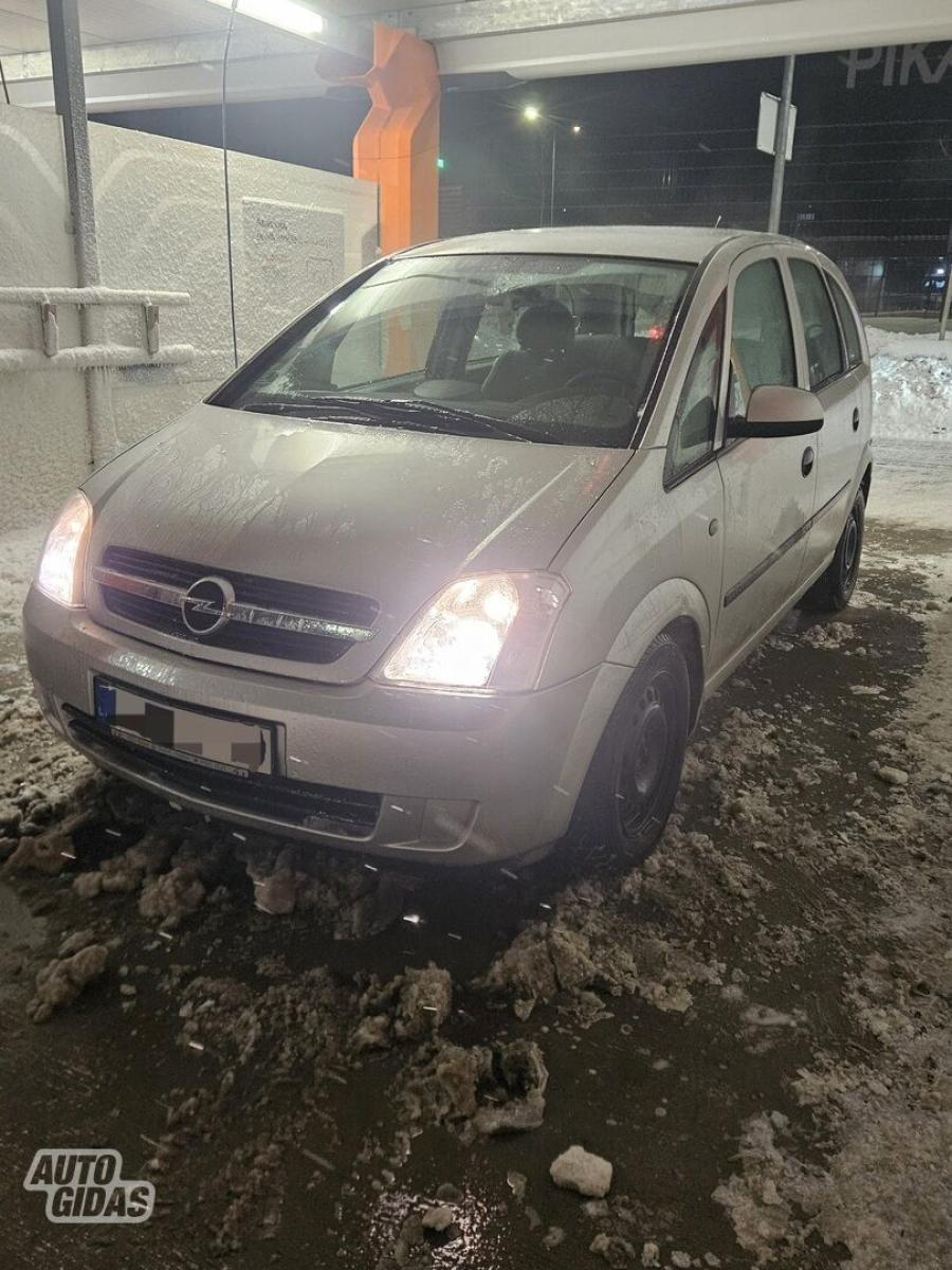 Pelēks Opel Meriva 2003 Viļņa, ar dzinēja tilpumu 1.60 L un nobraukumu 209 tūkst. km par 800 €, foto 2 vietnē AUTOMOTO.COM.LV