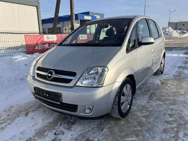 Pelēks Opel Meriva 2003 Kretinga, ar dzinēja tilpumu 1.60 L un nobraukumu 143 tūkst. km par 2100 €, foto 1 vietnē AUTOMOTO.COM.LV