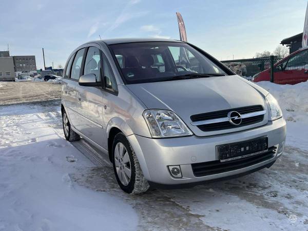 Pelēks Opel Meriva 2003 Kretinga, ar dzinēja tilpumu 1.60 L un nobraukumu 143 tūkst. km par 2100 €, foto 2 vietnē AUTOMOTO.COM.LV