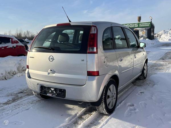 Pelēks Opel Meriva 2003 Kretinga, ar dzinēja tilpumu 1.60 L un nobraukumu 143 tūkst. km par 2100 €, foto 5 vietnē AUTOMOTO.COM.LV