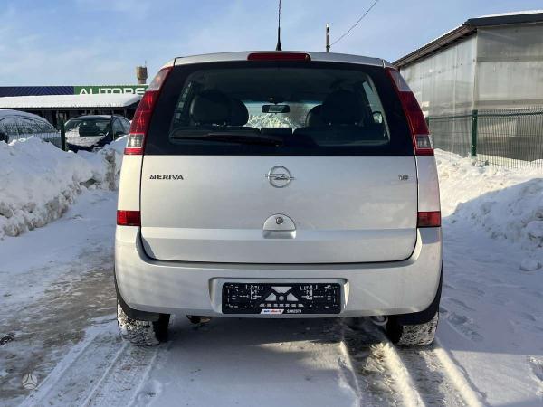 Pelēks Opel Meriva 2003 Kretinga, ar dzinēja tilpumu 1.60 L un nobraukumu 143 tūkst. km par 2100 €, foto 6 vietnē AUTOMOTO.COM.LV