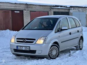 Grey Opel Meriva 2003 in Vilnius, with an engine capacity of 1.60 L and mileage of 170 thousand km for 399 €, photo 3 on AUTOMOTO.COM.LV