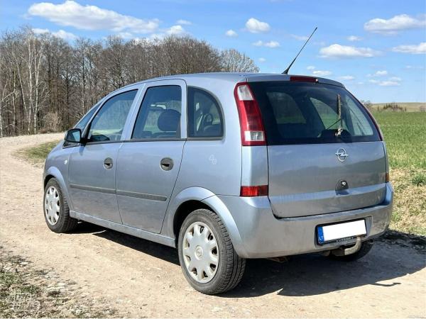 Grey Opel Meriva 2003 in Marijampole, with an engine capacity of 1.70 L and mileage of 331 thousand km for 650 €, photo 4 on AUTOMOTO.COM.LV