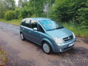 Pelēks Opel Meriva 2003 Kuldīga, ar dzinēja tilpumu 1.80 L un nobraukumu 268 tūkst. km par 990 €, foto  vietnē AUTOMOTO.COM.LV