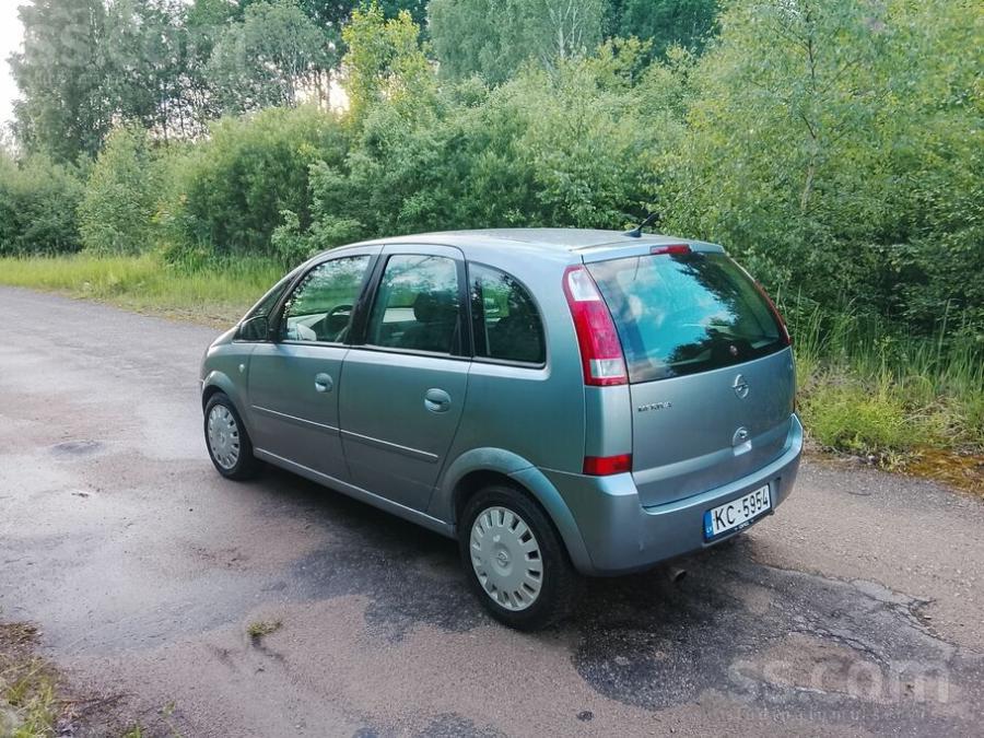 Grey Opel Meriva 2003 in Kuldiga, with an engine capacity of 1.80 L and mileage of 268 thousand km for 990 €, photo 4 on AUTOMOTO.COM.LV