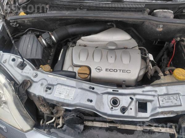 Grey Opel Meriva 2003 in Kuldiga, with an engine capacity of 1.80 L and mileage of 268 thousand km for 990 €, photo 9 on AUTOMOTO.COM.LV