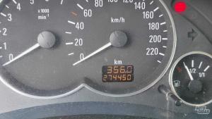 Pelēks Opel Meriva 2003 Viļņa, ar dzinēja tilpumu 1.60 L un nobraukumu 270 tūkst. km par 870 €, foto 7 vietnē AUTOMOTO.COM.LV