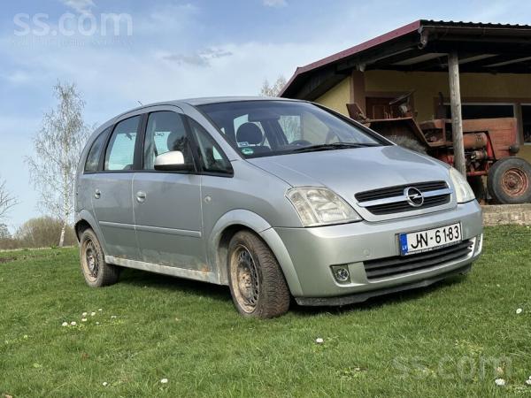 Pelēks Opel Meriva 2004 Kuldīga, ar dzinēja tilpumu 1.70 L un nobraukumu 400 tūkst. km par 550 €, foto 2 vietnē AUTOMOTO.COM.LV