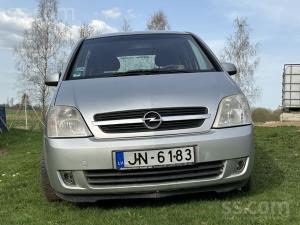 Pelēks Opel Meriva 2004 Kuldīga, ar dzinēja tilpumu 1.70 L un nobraukumu 400 tūkst. km par 550 €, foto 3 vietnē AUTOMOTO.COM.LV