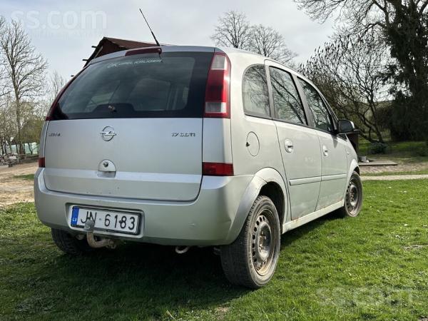 Pelēks Opel Meriva 2004 Kuldīga, ar dzinēja tilpumu 1.70 L un nobraukumu 400 tūkst. km par 550 €, foto 5 vietnē AUTOMOTO.COM.LV
