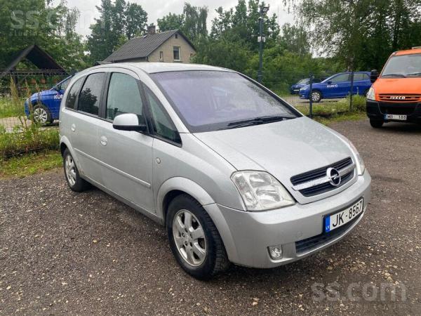 Pelēks Opel Meriva 2004 Rīga, ar dzinēja tilpumu 1.70 L un nobraukumu 273 tūkst. km par 2100 €, foto 2 vietnē AUTOMOTO.COM.LV