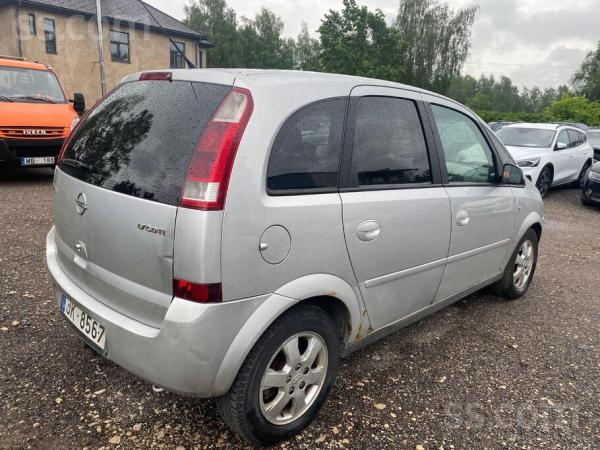 Pelēks Opel Meriva 2004 Rīga, ar dzinēja tilpumu 1.70 L un nobraukumu 273 tūkst. km par 2100 €, foto 4 vietnē AUTOMOTO.COM.LV