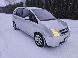 Pelēks Opel Meriva 2004 Jurbarkas, ar dzinēja tilpumu 1.60 L un nobraukumu 130 tūkst. km par 1350 €, foto  vietnē AUTOMOTO.COM.LV
