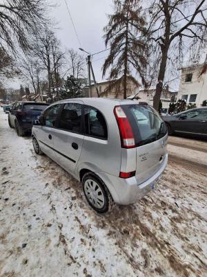 Grey Opel Meriva 2004 in Vilnius, with an engine capacity of 1.60 L and mileage of 159 thousand km for 1300 €, photo 2 on AUTOMOTO.COM.LV