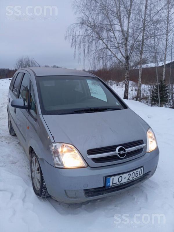 Grey Opel Meriva 2004 in Ogre, with an engine capacity of 1.70 L and mileage of 278 thousand km for 350 €, photo 2 on AUTOMOTO.COM.LV