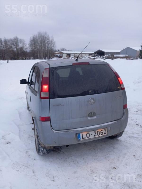 Grey Opel Meriva 2004 in Ogre, with an engine capacity of 1.70 L and mileage of 278 thousand km for 350 €, photo 5 on AUTOMOTO.COM.LV