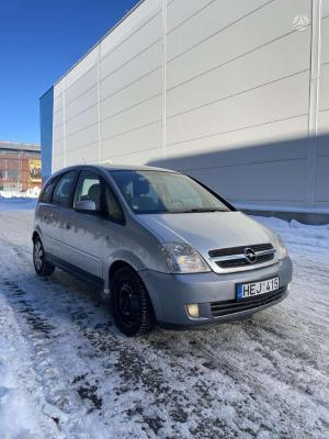 Grey Opel Meriva 2004 in Klaipeda, with an engine capacity of 1.60 L and mileage of 280 thousand km for 720 €, photo 2 on AUTOMOTO.COM.LV
