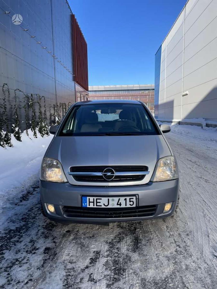 Grey Opel Meriva 2004 in Klaipeda, with an engine capacity of 1.60 L and mileage of 280 thousand km for 720 €, photo 5 on AUTOMOTO.COM.LV