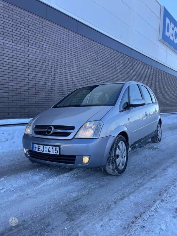 Pelēks Opel Meriva 2004 Klaipėda, ar dzinēja tilpumu 1.60 L un nobraukumu 280 tūkst. km par 720 €, foto 8 vietnē AUTOMOTO.COM.LV