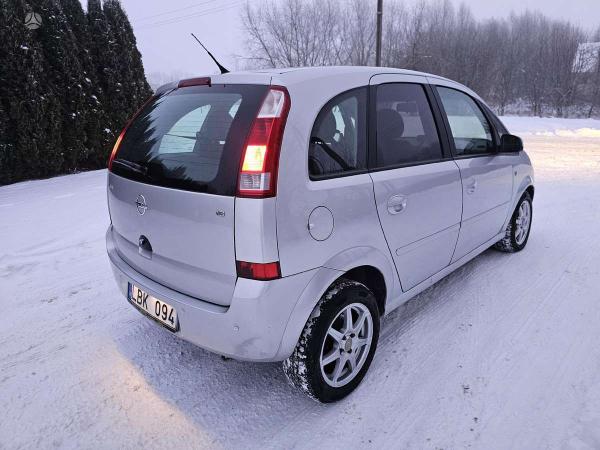 Grey Opel Meriva 2004 in Jurbarkas, with an engine capacity of 1.60 L and mileage of 130 thousand km for 1350 €, photo 4 on AUTOMOTO.COM.LV