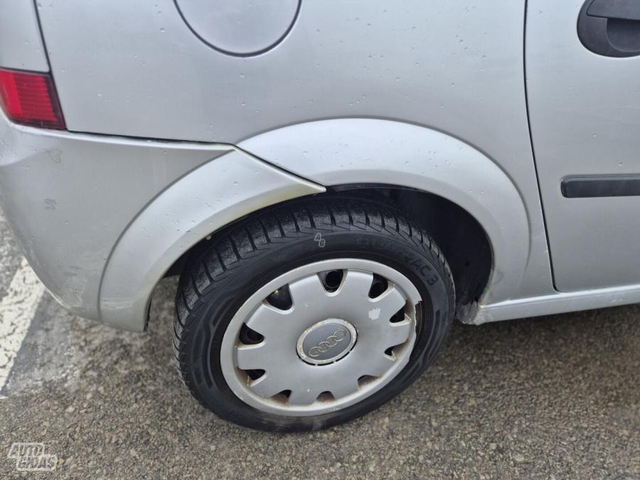 Grey Opel Meriva 2004 in Klaipeda, with an engine capacity of 1.70 L and mileage of 209 thousand km for 990 €, photo 12 on AUTOMOTO.COM.LV