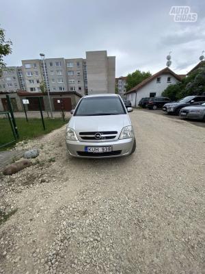 Grey Opel Meriva 2004 in Klaipeda, with an engine capacity of 1.70 L and mileage of 262 thousand km for 850 €, photo  on AUTOMOTO.COM.LV