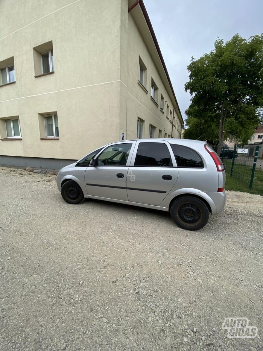 Grey Opel Meriva 2004 in Klaipeda, with an engine capacity of 1.70 L and mileage of 262 thousand km for 850 €, photo 5 on AUTOMOTO.COM.LV