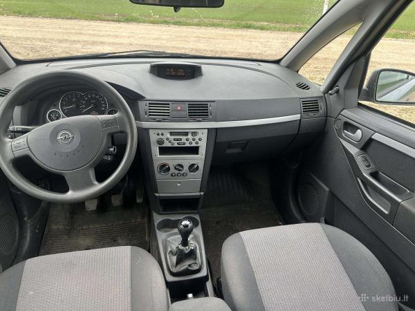 Grey Opel Meriva 2004 in Kaunas, with an engine capacity of 1.70 L and mileage of 170 thousand km for 990 €, photo 8 on AUTOMOTO.COM.LV
