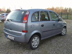 Pelēks Opel Meriva 2004 Kuldīga, ar dzinēja tilpumu 1.60 L un nobraukumu 167 tūkst. km par 1390 €, foto 3 vietnē AUTOMOTO.COM.LV